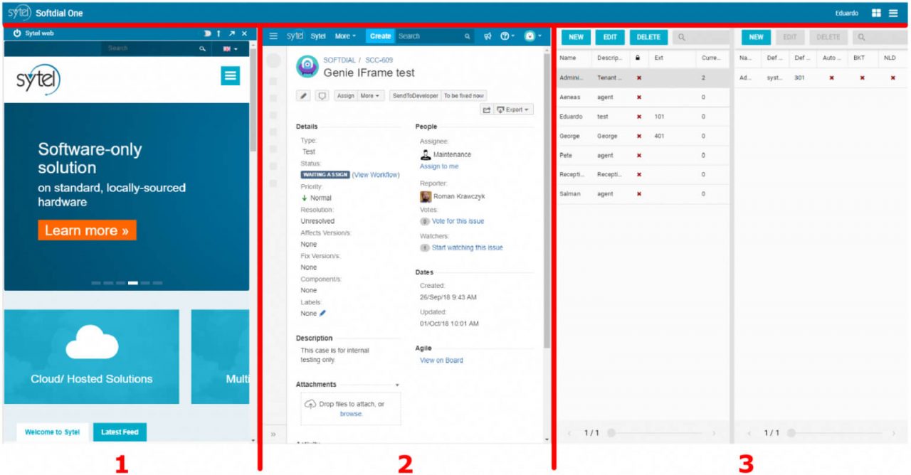 Softdial One™ - Unified Desktop - Sytel Cloud Contact Center